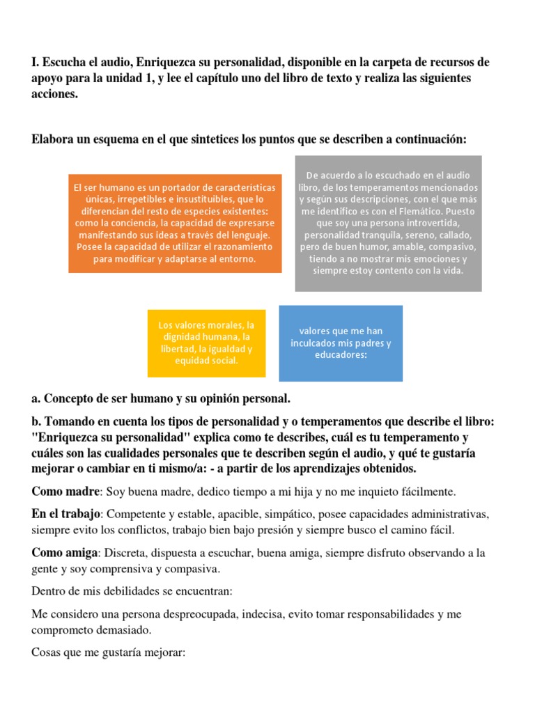 El Ser Humano y Su Contexto | PDF | Dignidad | Libertad