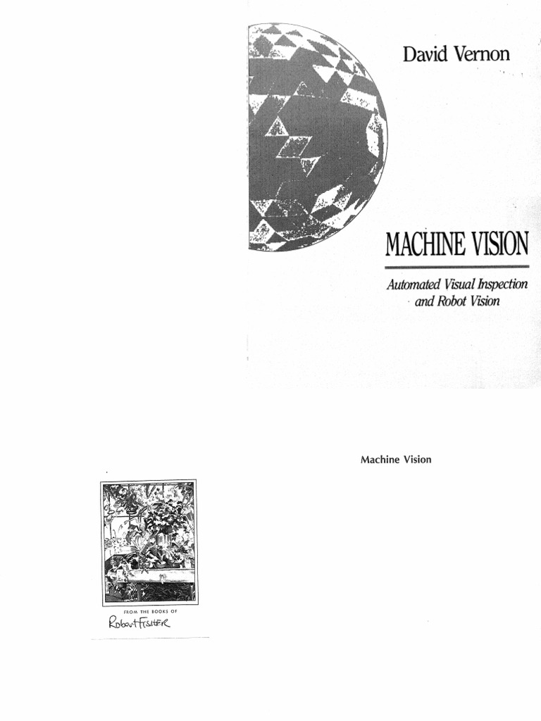 Machine Vision. Automated Visual Inspection and Robot Vision PDF | PDF ...