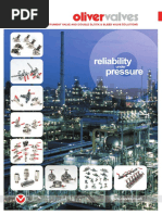 Oliver Double Block and Bleed Valve Catalog | PDF | Valve | Mechanical Engineering