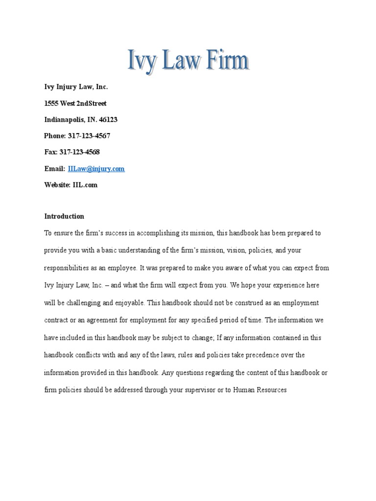 Paralegal Handbook Assignment | Download Free PDF | Paralegal | Lawyer