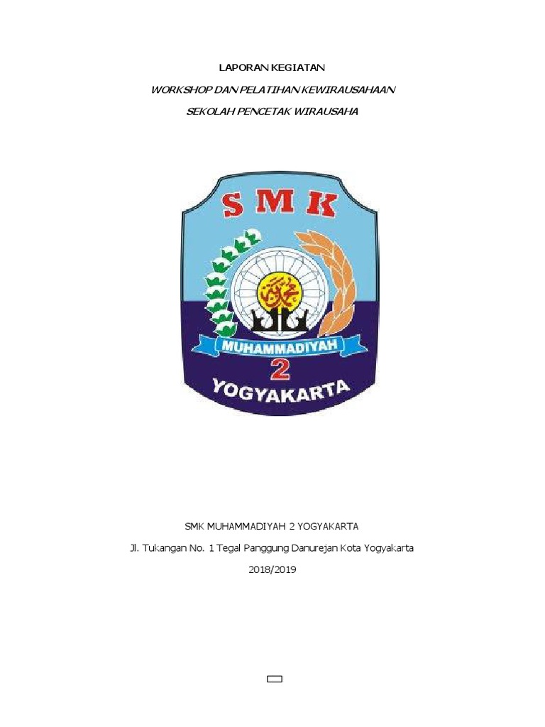 LPJ Workshop Dan Pelatihan | PDF