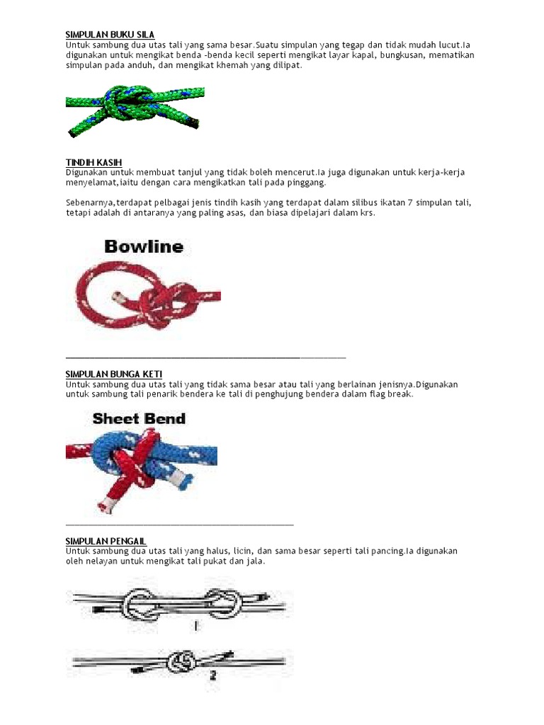 Simpulan Dan Ikatan Pengakap | PDF