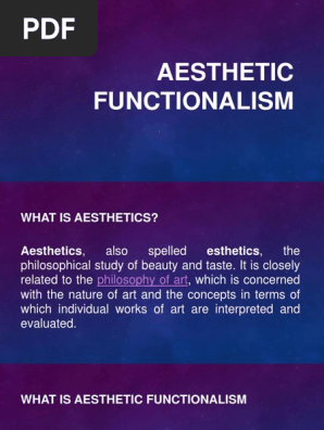 Functionalism Art