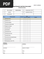 Electrical Control Panel Testing and Inspection Checklistt | PDF ...