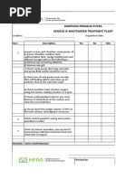 MEP FP Inspection Checklist | PDF | Technology & Engineering