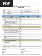 PPM Checklist-Air Handling Unit (Ahu) : GS-F11 - Rev: 3 | PDF ...