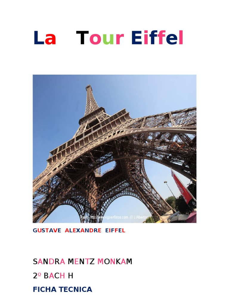La Tour Eiffel | PDF | Ingeniería | Science