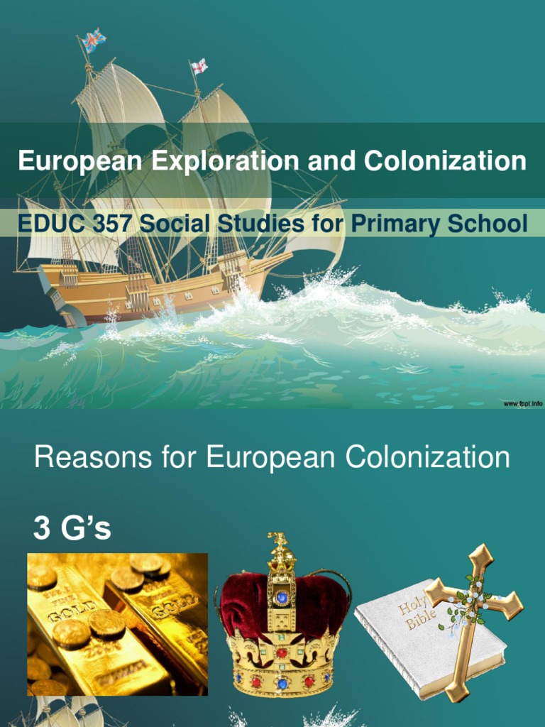 Exploration and Colonization | Download Free PDF | Age Of Discovery ...