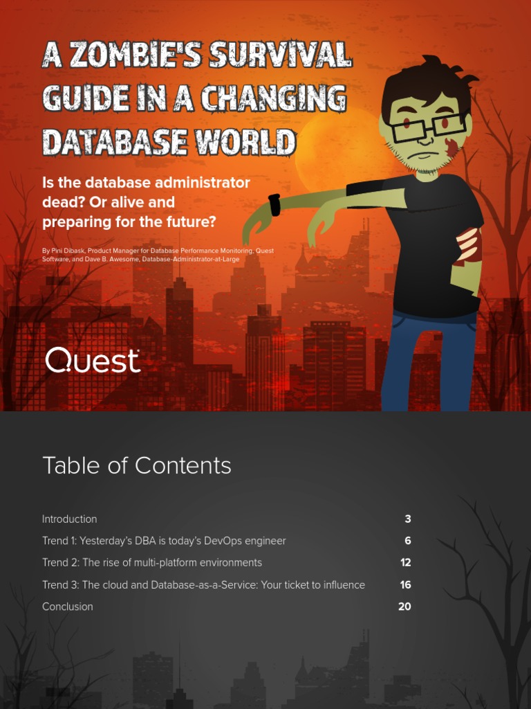 A Zombie's Survival Guide in A Changing Database World | PDF | Oracle ...