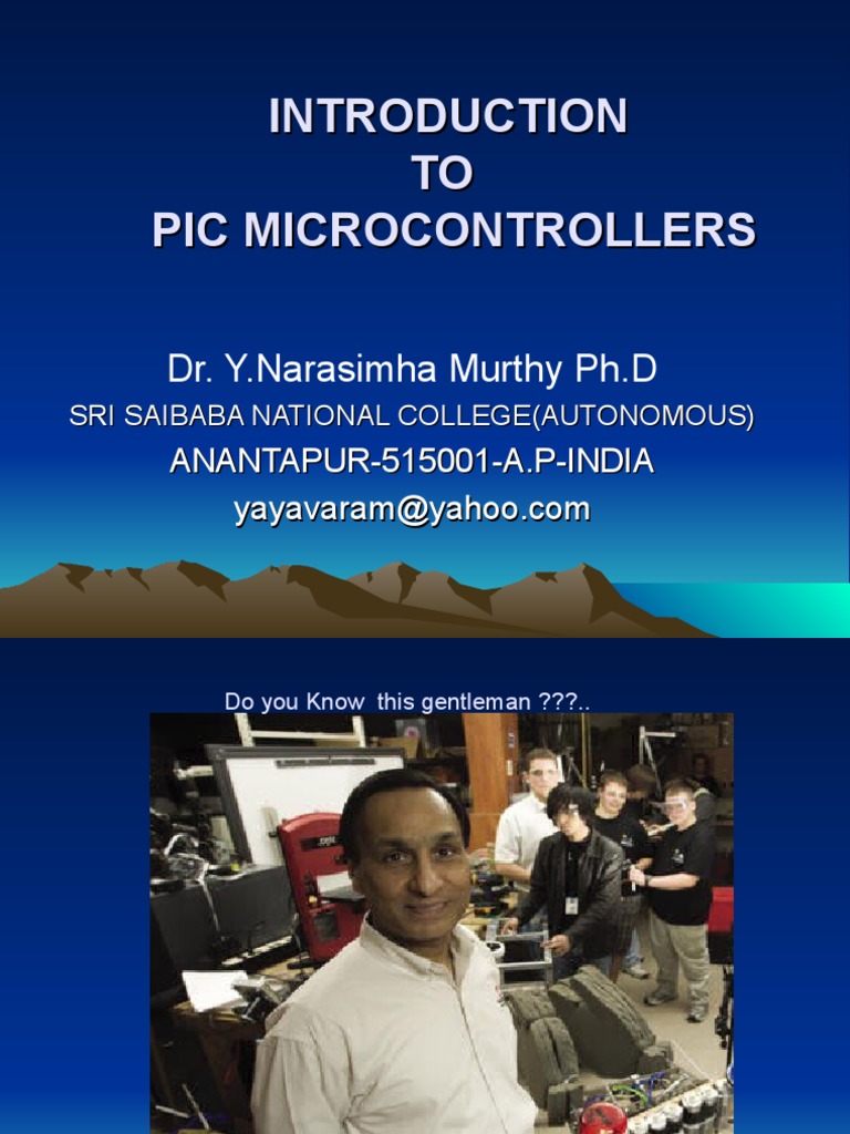 An Introduction to PIC Microcontrollers: Exploring the Architecture, Features and Applications ...
