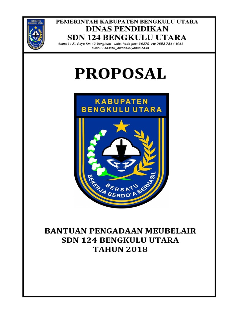 Contoh Proposal MEUBELAIR | PDF