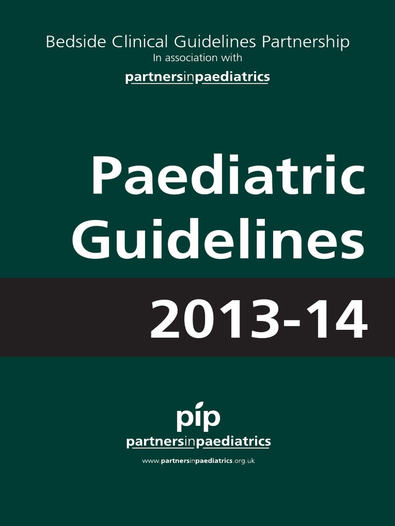 Paediatric Guidelines 2013-2014 | PDF | Cardiopulmonary Resuscitation ...