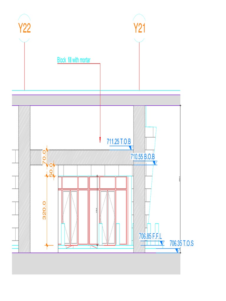Diagram of Aircraft Wing Cross-Section Depicting Key Dimensions and ...