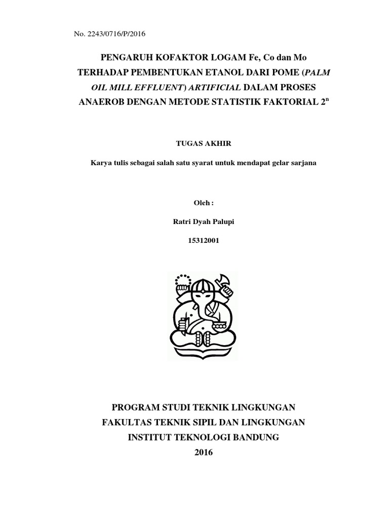 Ratri Dyah Palupi Laporan | PDF