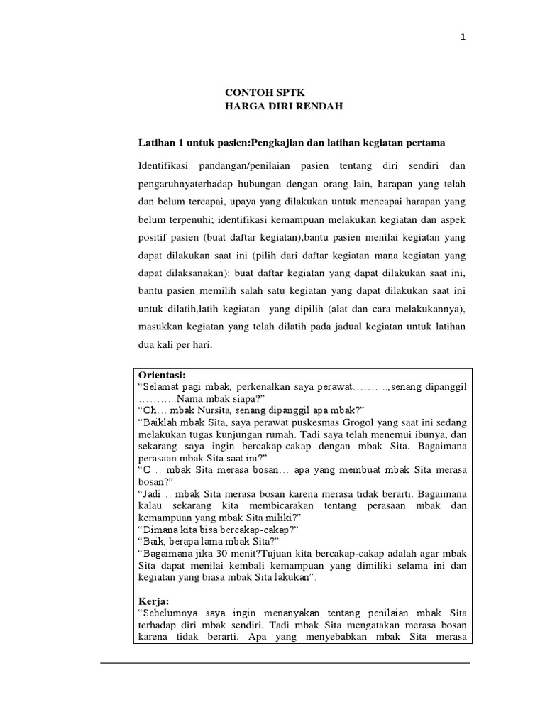 Contoh SPTK HDR | PDF