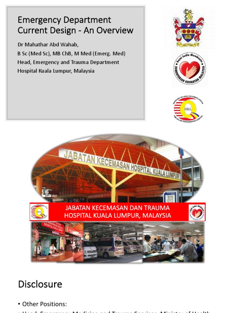 HKL Emergency Department Design Overview | PDF | Emergency Department ...