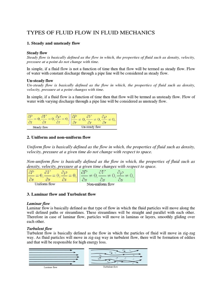 Fluid Mechanics | PDF | Fluid Dynamics | Reynolds Number