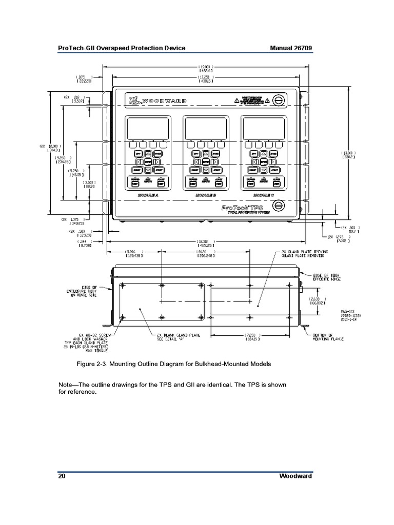 Protech-Gii Overspeed Protection Device Manual 26709 | PDF
