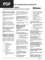 Adco Dol PIL Adcock Ingram | PDF | Drug Overdose | Dose (Biochemistry)