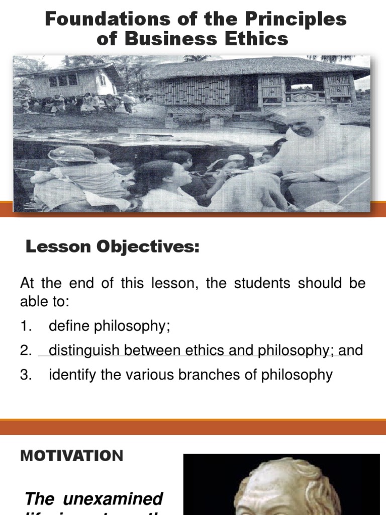 02.1 - Foundations of the Principles of Business Ethics ...