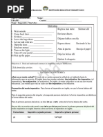 Infografía - Presente Simple | PDF