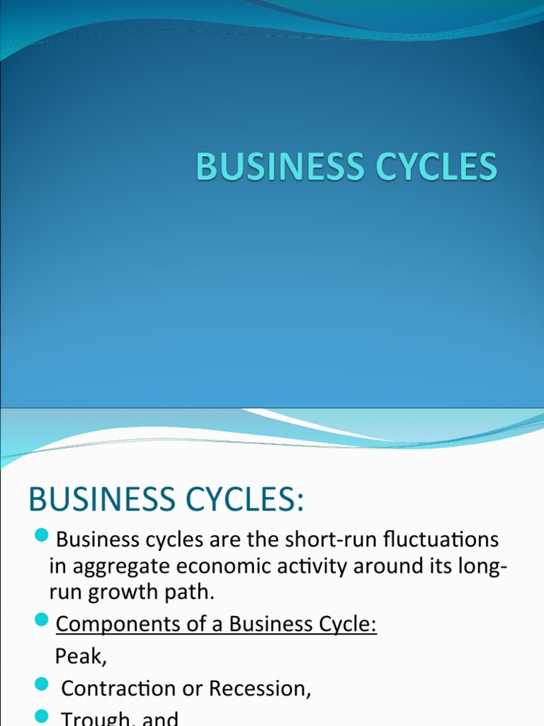 Understanding Business Cycles | PDF | Business Cycle | Recession