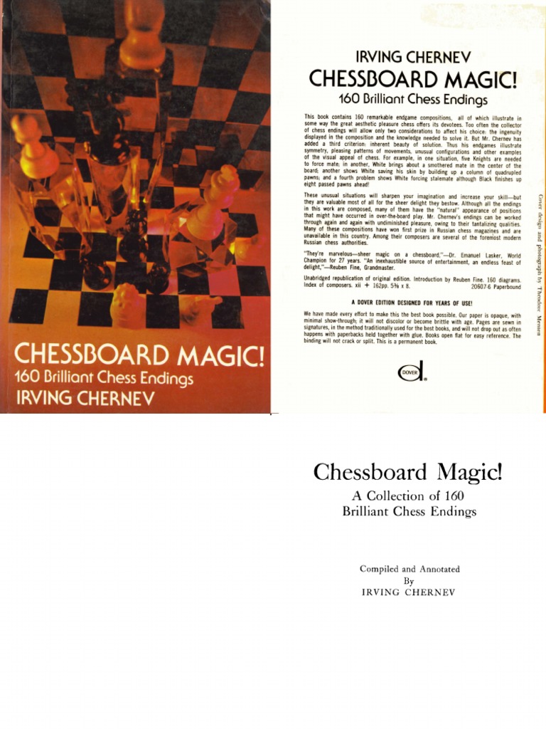 Chernev - Chessboard Magic! - 160 Brilliant Chess Endings (1943) PDF | PDF