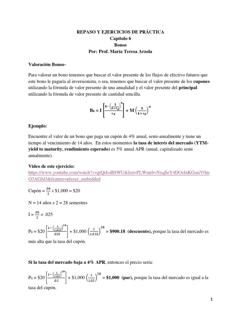 EJERCICIOS DE PR CTICA Capítulo 6 | PDF | Economias | Business