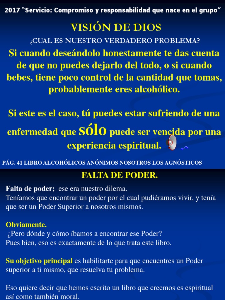 Vision de Dios Agosto 2018 Avr | PDF | Dios | Fe