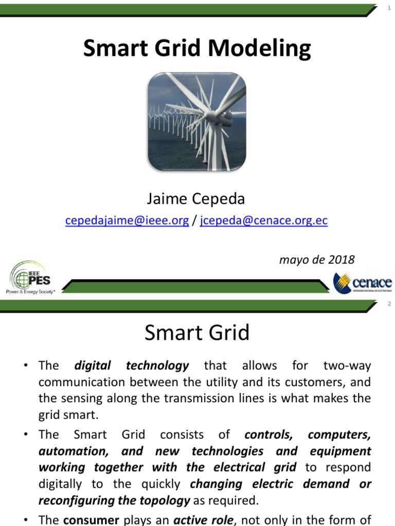 SmartGrid Modeling | PDF | Smart Grid | Electrical Grid