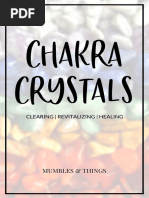 Crystal Cheatsheet - Karma Gaia | PDF