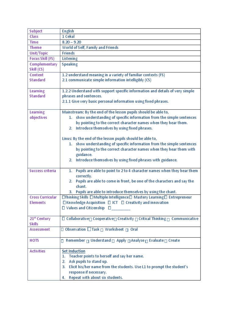 Example LP Supermind Friends | PDF | Educational Technology | Creativity
