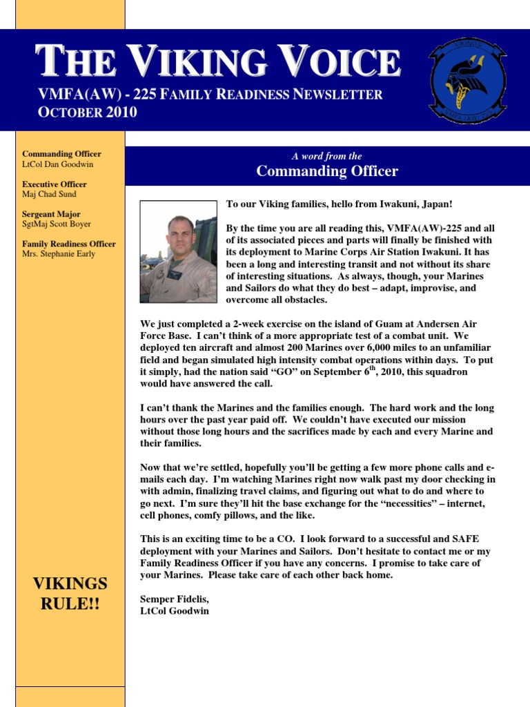 Viking Newsletter October 2010 Web | Download Free PDF | United States ...