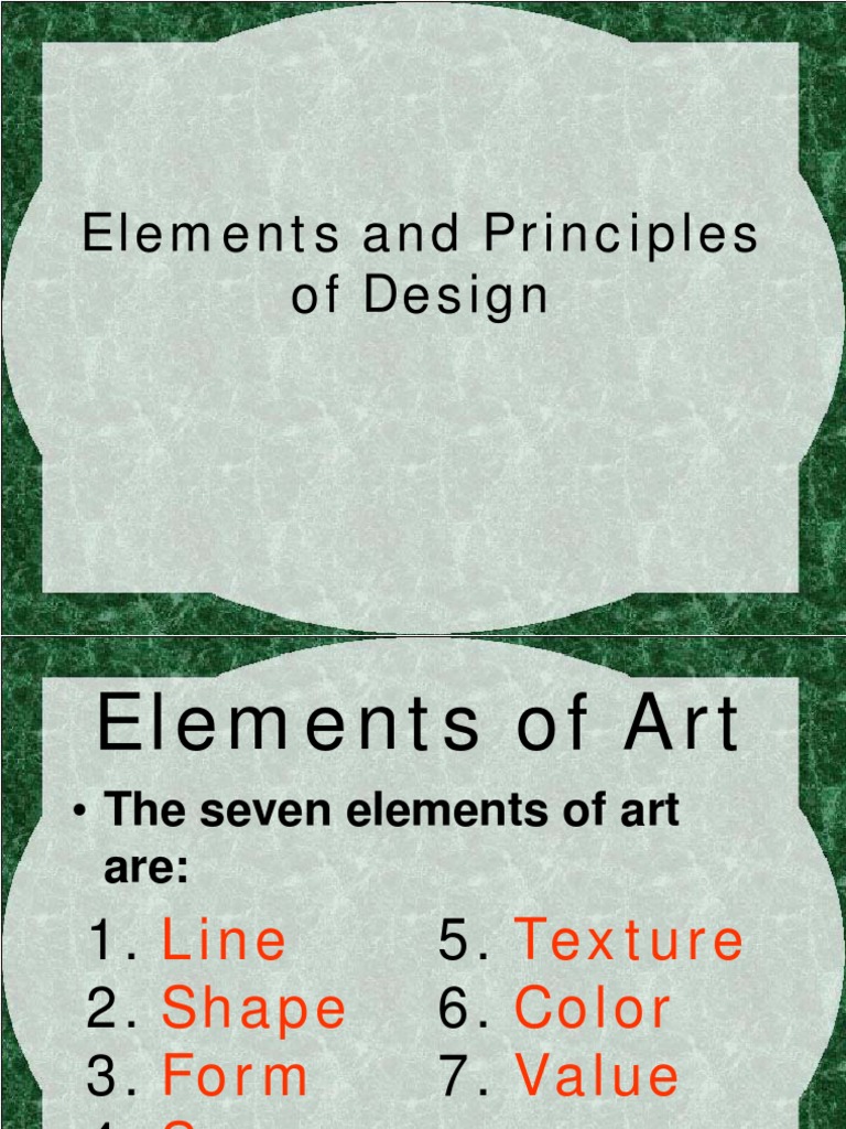 Elements Vocabulary PDF | PDF | Shape | Symmetry
