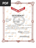 Sertifikat TKK | PDF