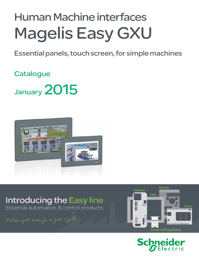 Hmi Gxu | PDF | Usb | Programmable Logic Controller