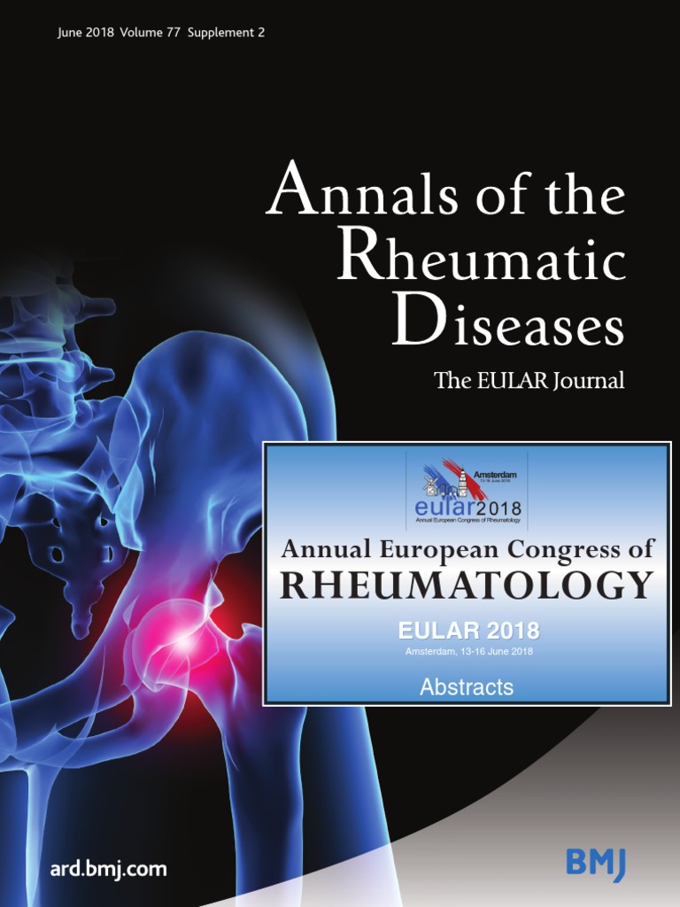 Eular 2018 | PDF | Rheumatology | Arthritis