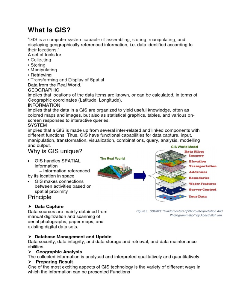 What Is GIS? | PDF | Geographic Information System | Remote Sensing