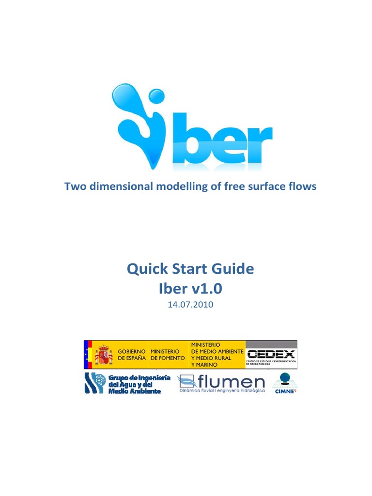 Two-Dimensional Modeling of Free Surface Flows: A Quick Start Guide for ...