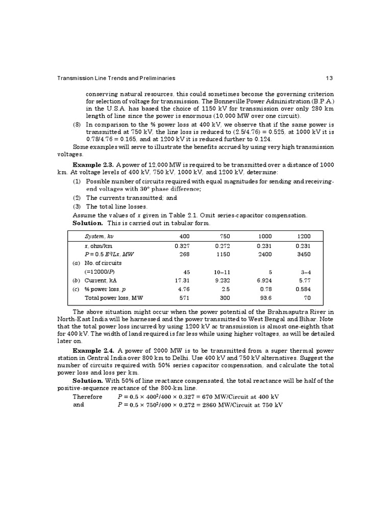 Ehv Unit 1 | PDF | Electric Power Transmission | Capacitor