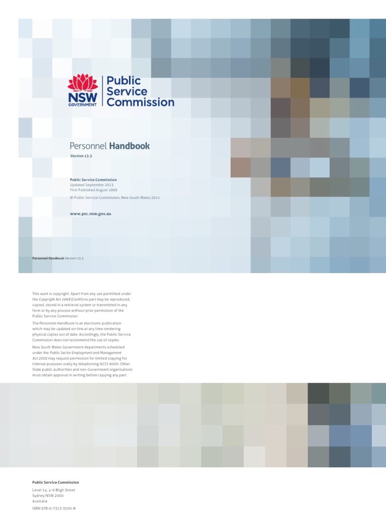 Personnel Handbook V13.3 | PDF | Employment | Recruitment