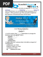 Ic38 Mock Test English | PDF | Finance & Money Management