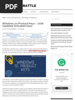 Generic Keys For Windows 11 | PDF