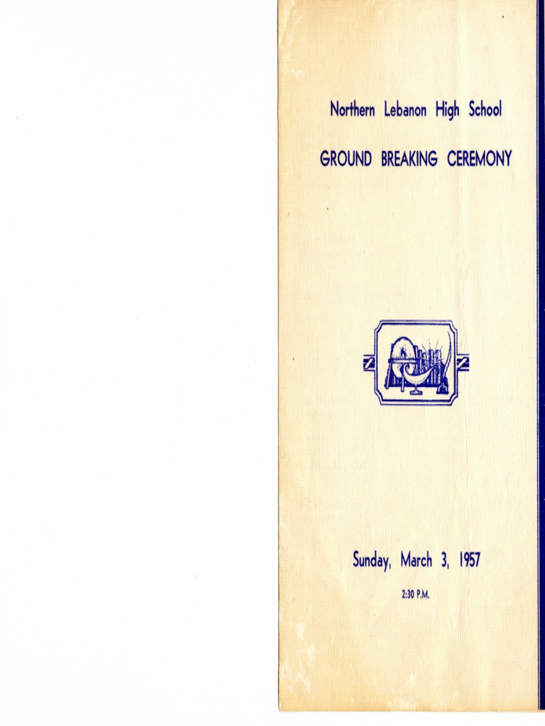 NLHS Ground Breaking Ceremony001 | PDF