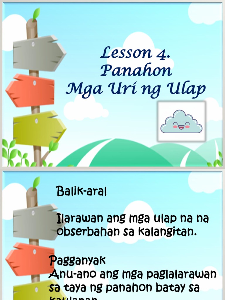 Q4 - Uri NG Ulap | PDF