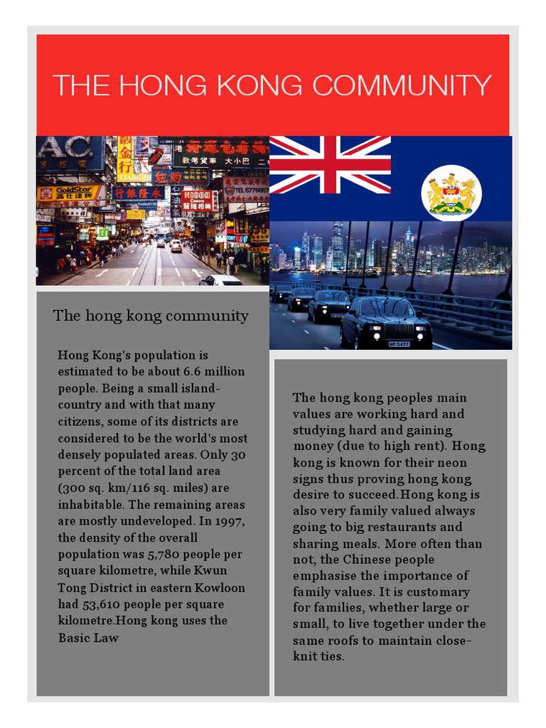 The Hong Kong Community | PDF | Hong Kong | Special Administrative ...