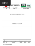 Electrical Load List | PDF | Electricity | Electrical Engineering