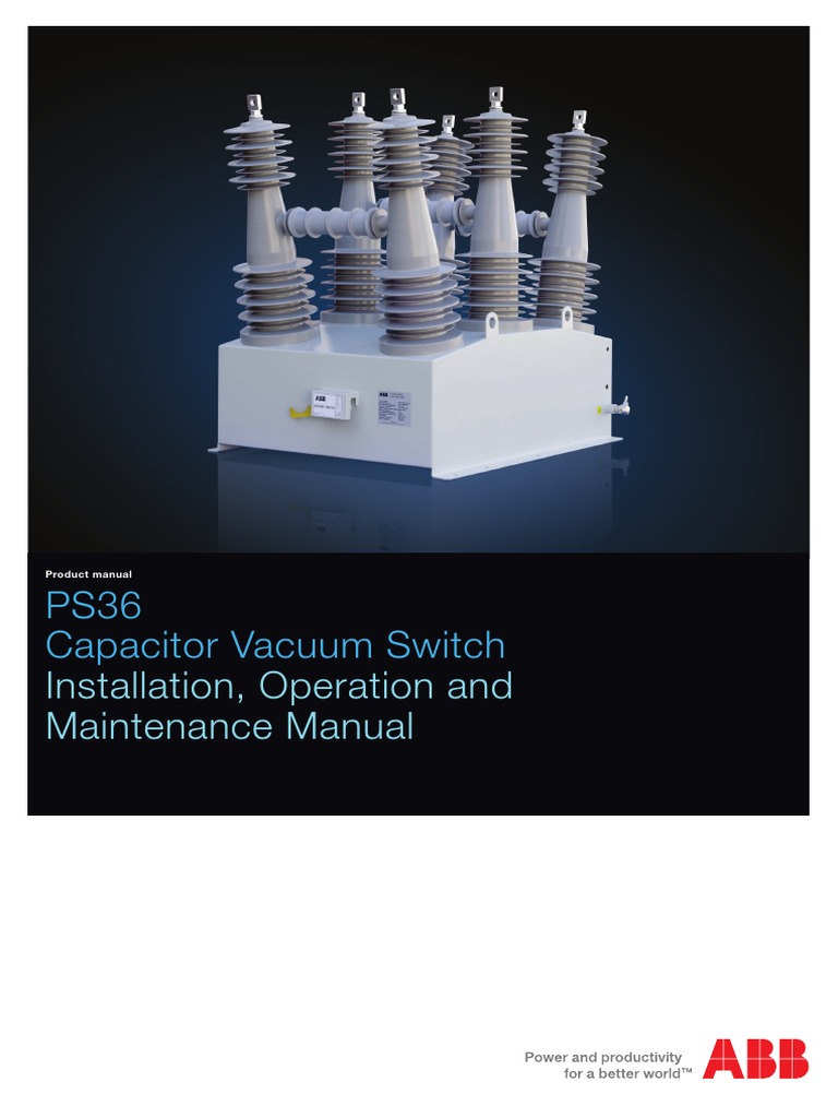 PS36 - Installation Manual | PDF | Switch | Capacitor