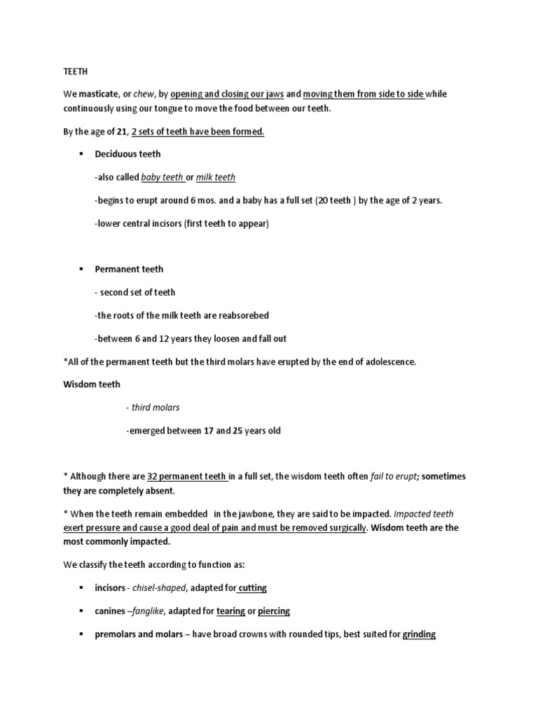 Written Report Digestive | PDF | Bile | Tooth