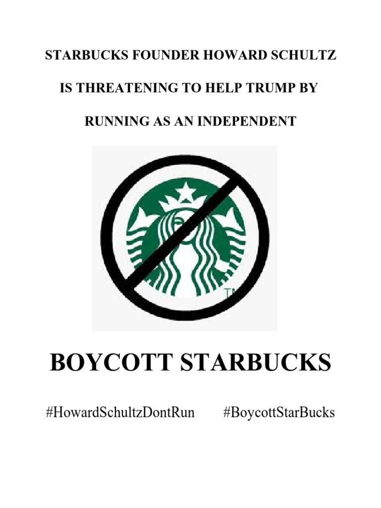 Boycott Starbucks | PDF